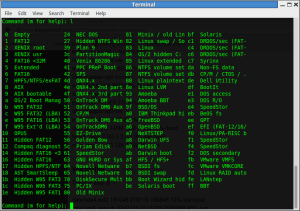 File system types – Devon and Cornwall GNU/Linux Users Group