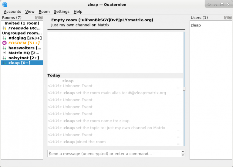 Chat – Matrix – Devon and Cornwall GNU/Linux Users Group